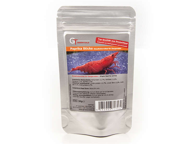 GT essentials Paprika Sticks, 30g | GARNELENHAUS