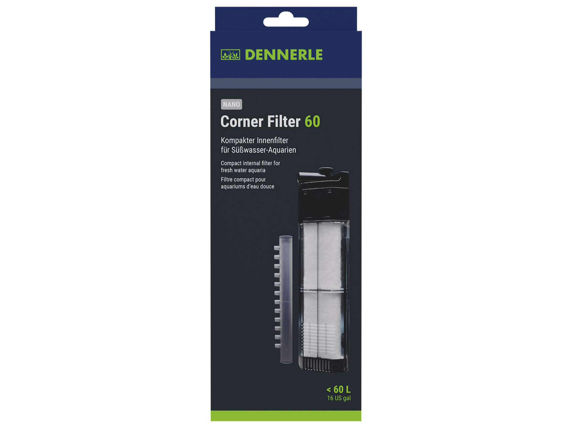 Dennerle Corner Filter 60 (Eckfilter) | GARNELENHAUS